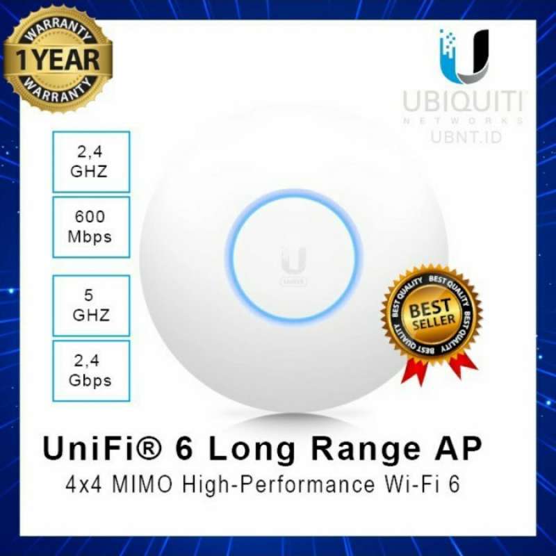 Promo Ubiquiti Unifi U6 LR / U6 Long range Diskon 23% di Seller Tikno ...