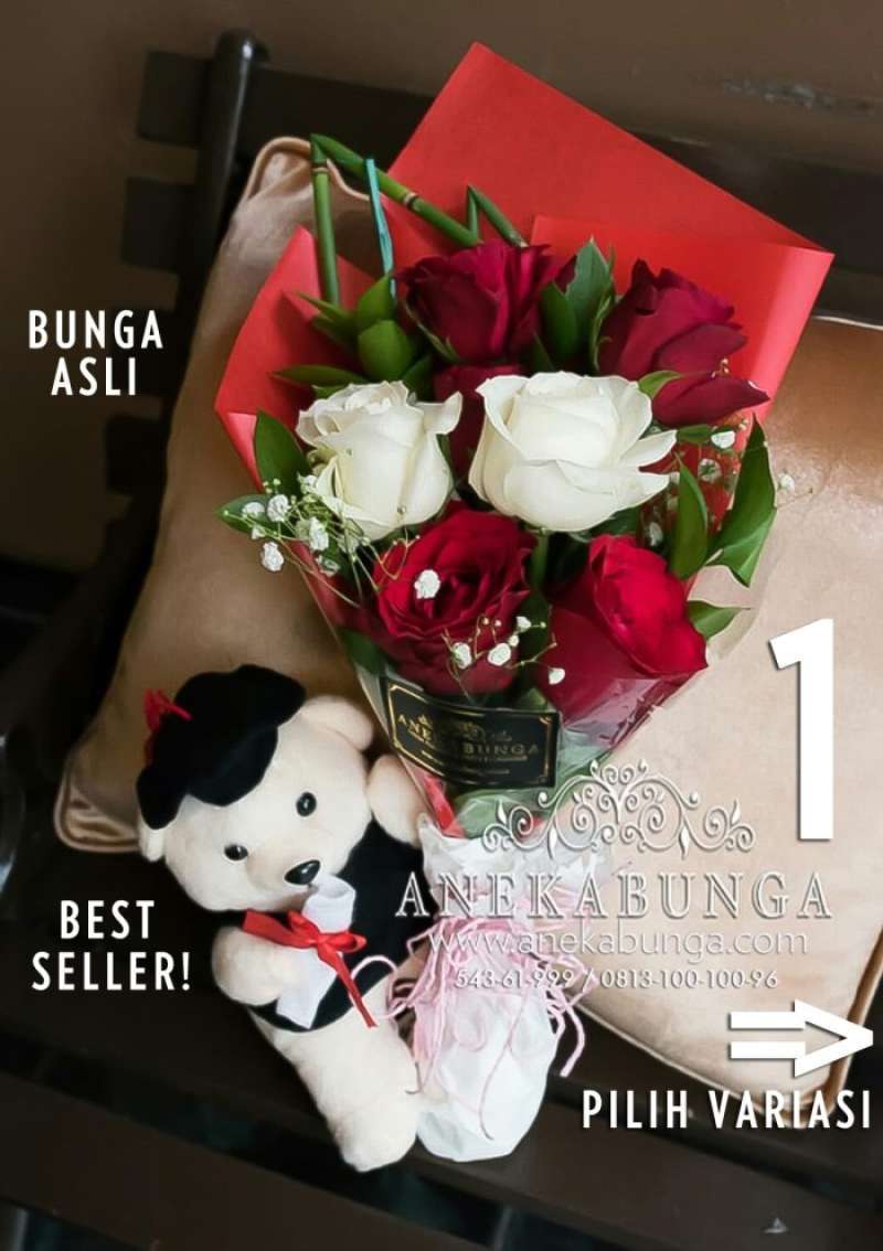 Jual Hand Buket Bunga Asli Boneka Teddy Toga Wisuda Graduation Ulang ...