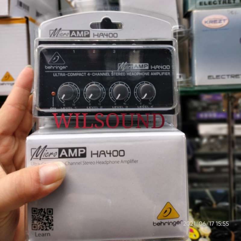Promo Behringer Ha 400 Headphone Micro Amplifier Diskon 12% di Seller ...