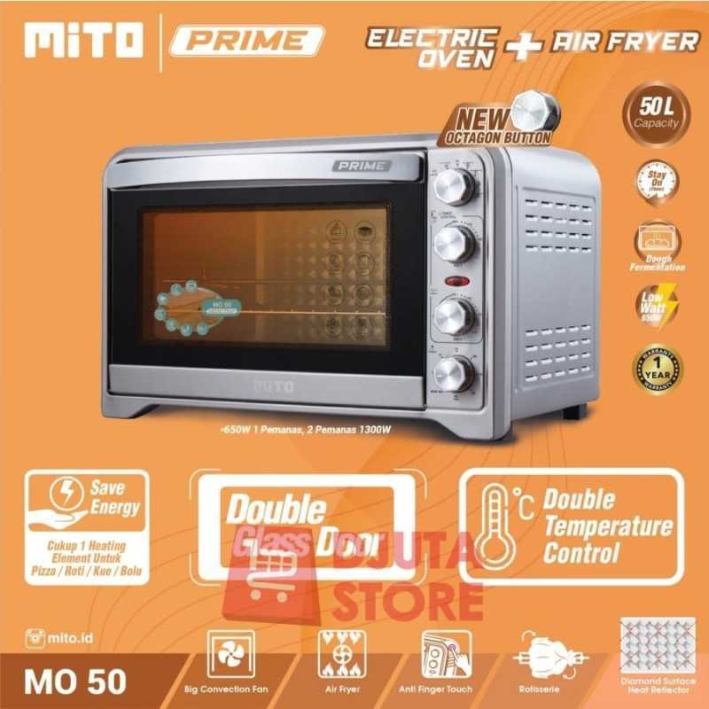 Jual MITO MO50 PRIME 50L Oven + Air fryer di Seller Djuta Store - Denai ...