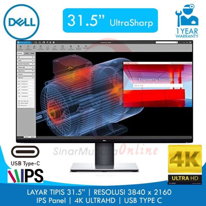 Promo Monitor UltraSharp DELL U3219Q 31.5 inch 4K LED IPS USB C 3840 x 2160 Diskon 23% di Seller ...