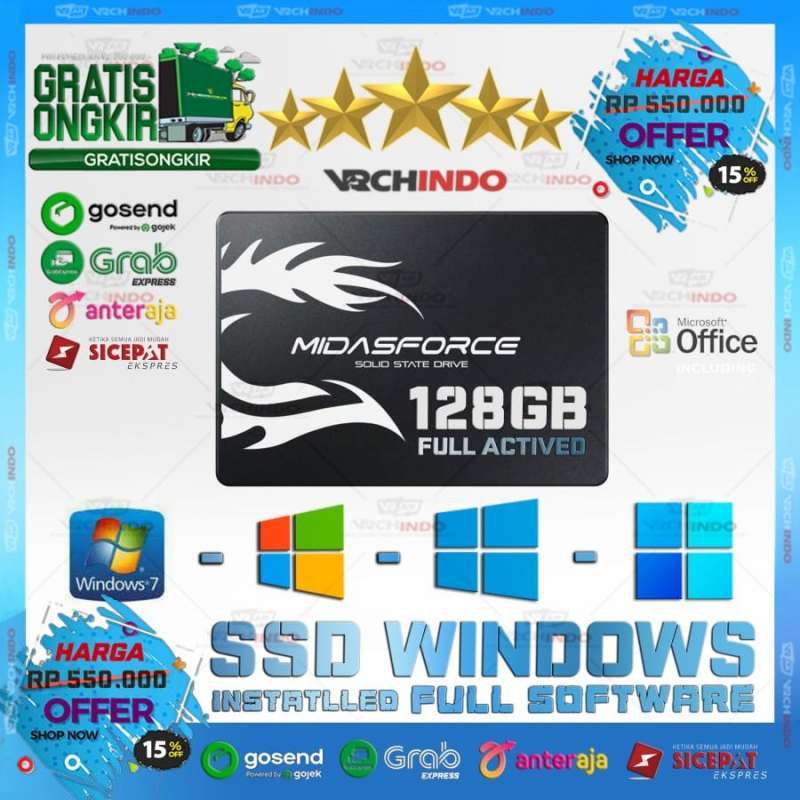 Jual Full Software - Ssd Include Os Win Pro Updated - Plug And Play ...