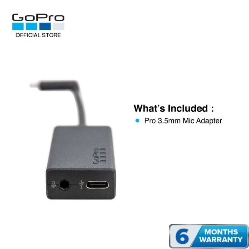 Promo Gopro Pro 3.5mm Mic Adapter Diskon 15% Di Seller Gopro ...