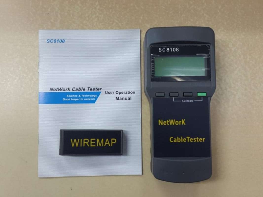 Promo Network Cable Tester Digital SC8108 / Kabel Tester Digital SC8108 ...