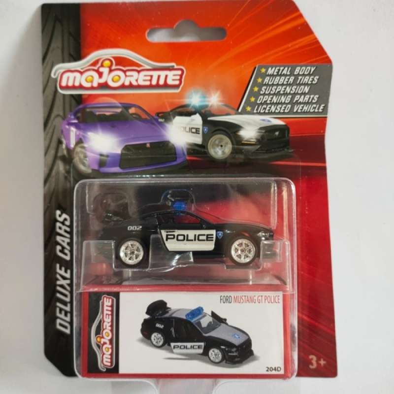 Promo Majorette Deluxe Car Ford Mustang GT Police Diskon 23% di Seller ...