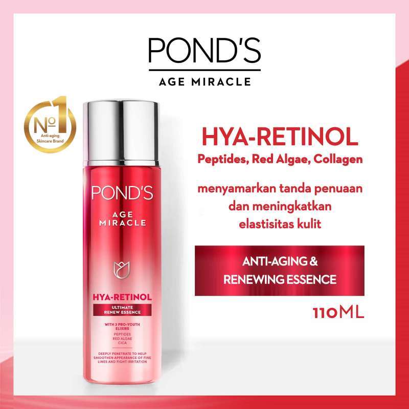 Promo Ponds Age Miracle Retinol Peptide & Collagen Ultimate Renew ...