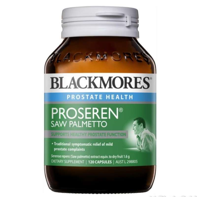 Promo Blackmores Proseren Saw Palmetto 120 Capsul Diskon 23% Di Seller ...