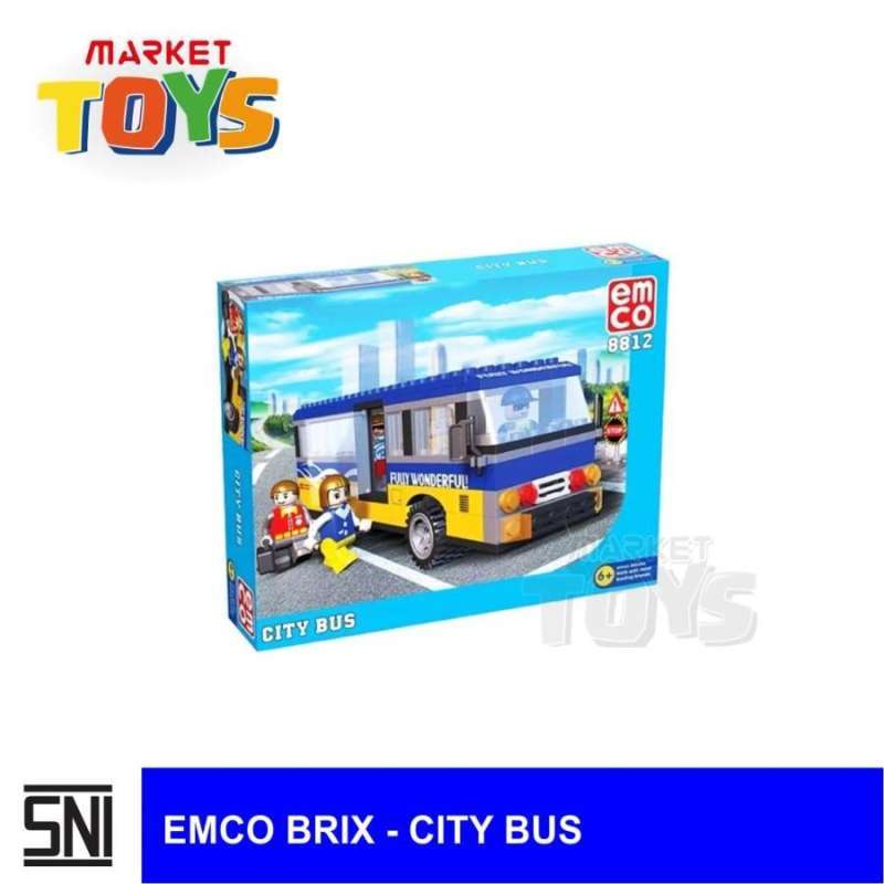 Jual Emco Brix City Bus Original Harga Termurah April 2024 | Blibli