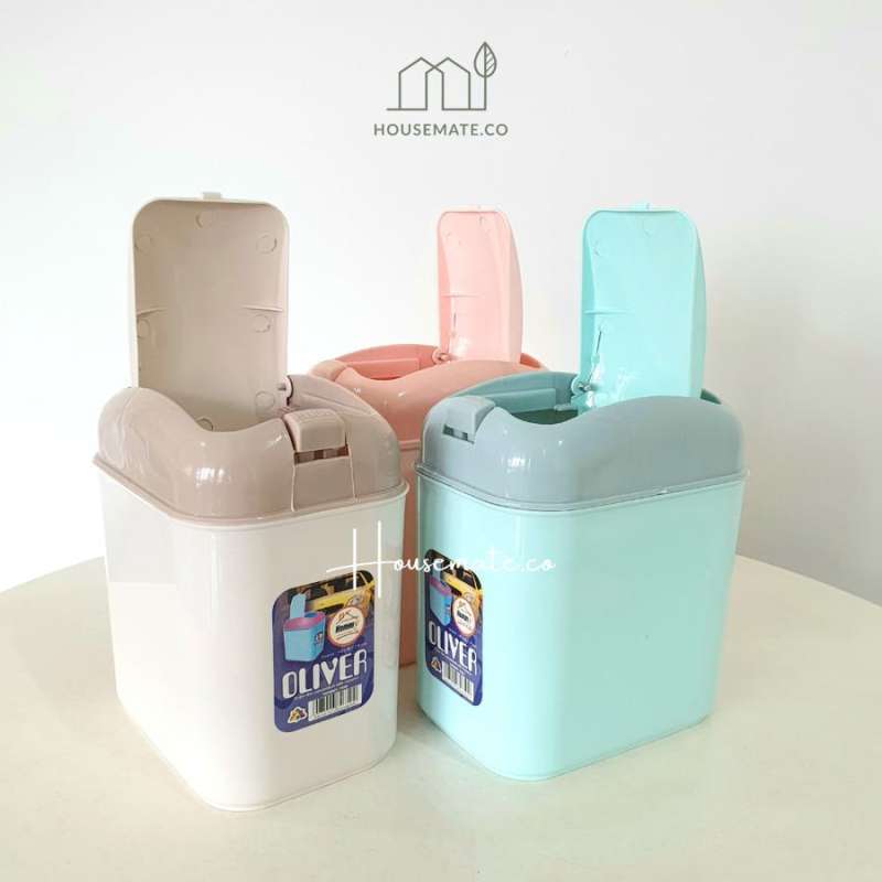 Jual Tong Sampah Mini / Tempat Sampah Mini Oliver 1400 Ml Di Seller ...