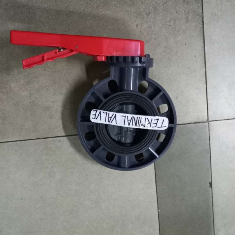 Promo butterfly valve PVC 4/butterfly valve PVC 4inch/butterfly PVC ...