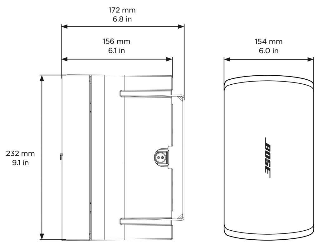 Jual Bose Designmax Dm3se Dm 3se Wall Mount Speaker Di Seller Excellent ...