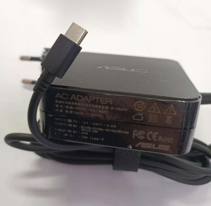 Jual Adaptor Charger Laptop Asus 65w Usb Type C Original Di Seller Pgc ...