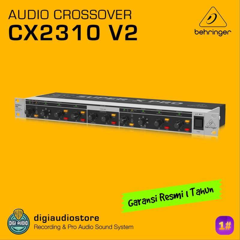 Jual Behringer Super-X Pro CX 2310 V2 - Audio Crossover Active 2 Way ...