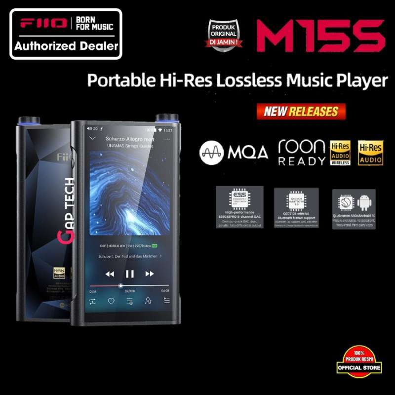 Jual Fiio M15S / M15 S / M 15S/ M 15 S Premium Hi-Res Lossless DAP Original di Seller Gap Tech ...