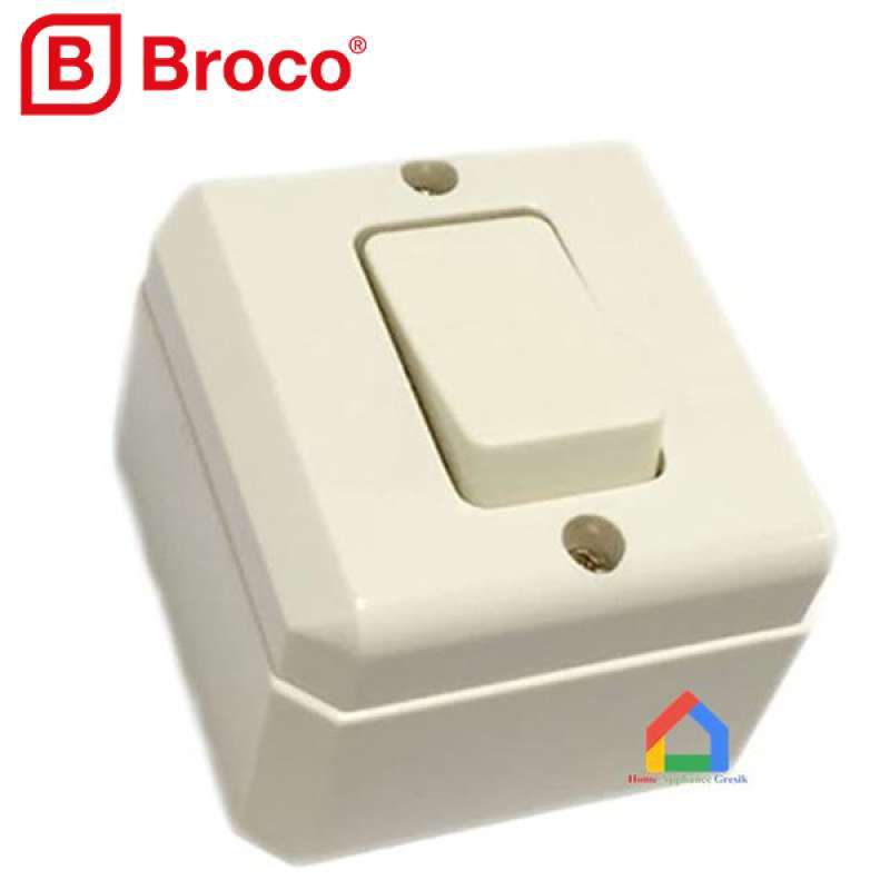 Jual Broco Saklar Engkel Isi 1 Ob 16210-11 (b) Di Seller Home Appliance ...
