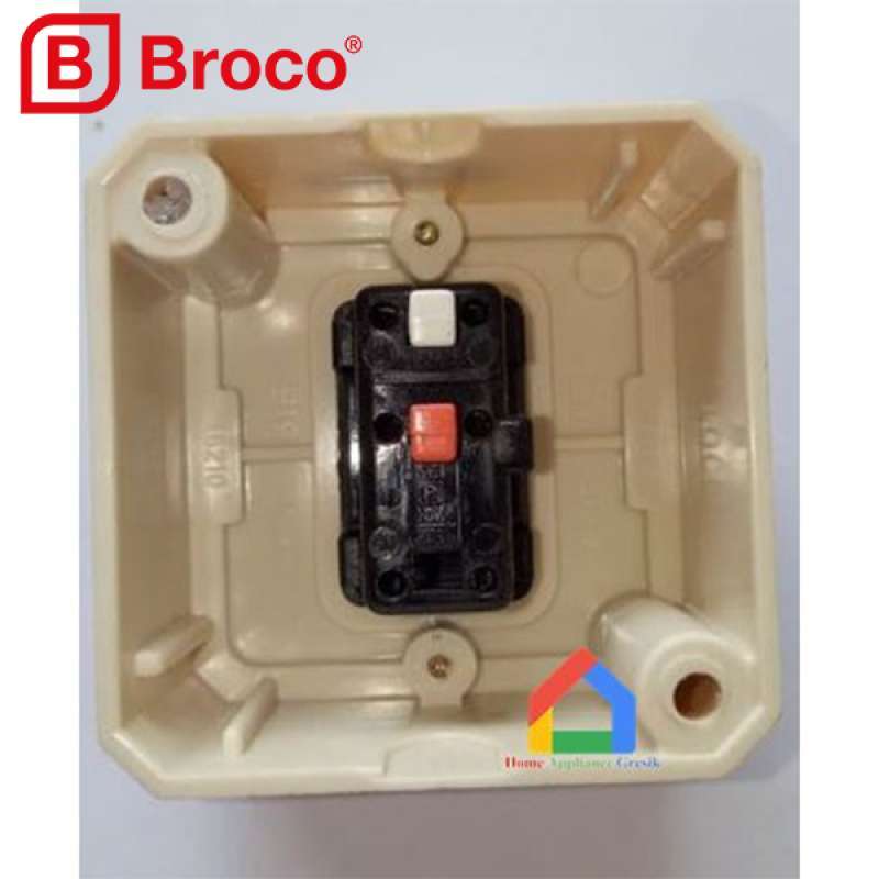 Jual Broco Saklar Engkel Isi 1 Ob 16210-11 (b) Di Seller Home Appliance ...