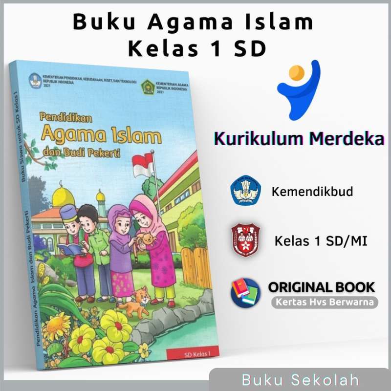 Jual Buku Paket Pai Kelas 1 Sd Mi Kurikulum Merdeka Belajar | Buku Siswa Pelajaran Pendidikan ...