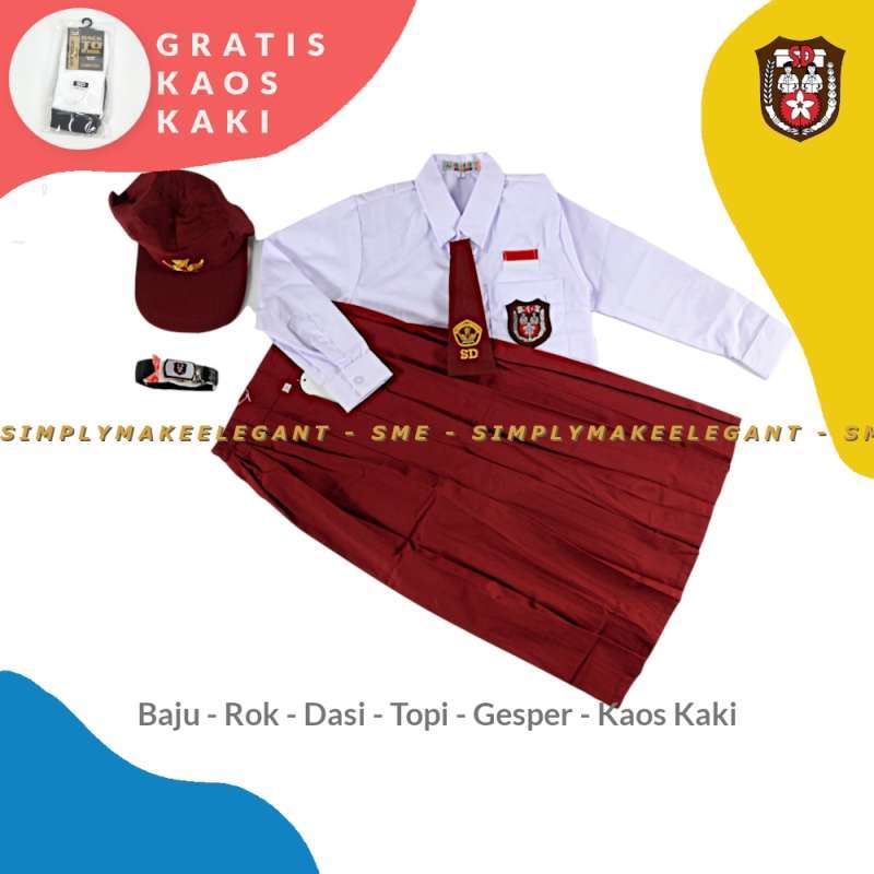 Jual 2023 Baju Seragam Sd Putih Merah Paket Lengkap Kelas 1 - 6 Sd ... Jual 2023 Baju Seragam Sd Putih Merah Paket Lengkap Kelas 1 - 6 Sd ...