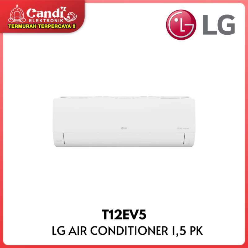 Promo LG Air Conditioner AC Dual Cool Inverter 1,5 PK New Eco T12EV5 ...