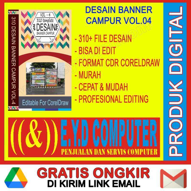 Jual DESAIN BANNER SPANDUK CAMPUR VOL-4 ROOL UP X BANNER KOLEKSI ...