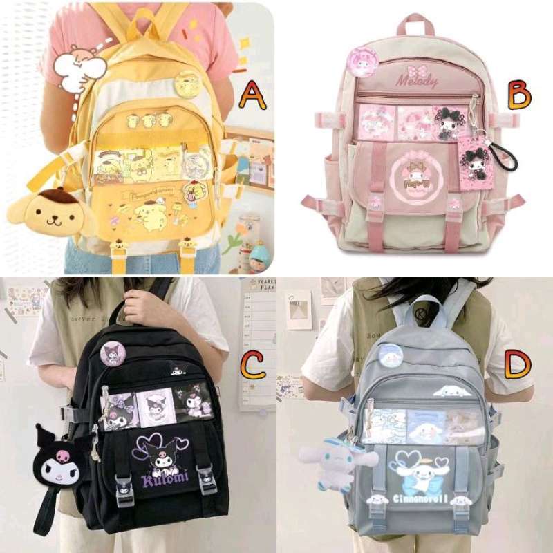 Jual Sanrio Tas Sekolah Harga Termurah Dan Terlengkap 2024 | Blibli