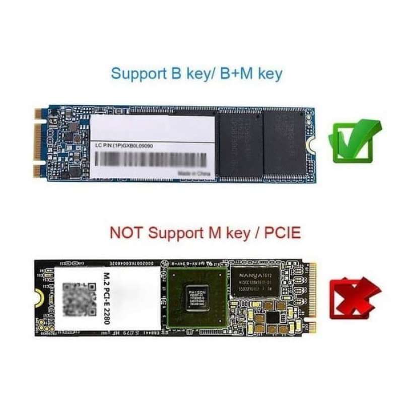 Jual Ssd Casing Enclosure M.2 Ngff Sata USB 3.0 Kabel M2 Adapter ...