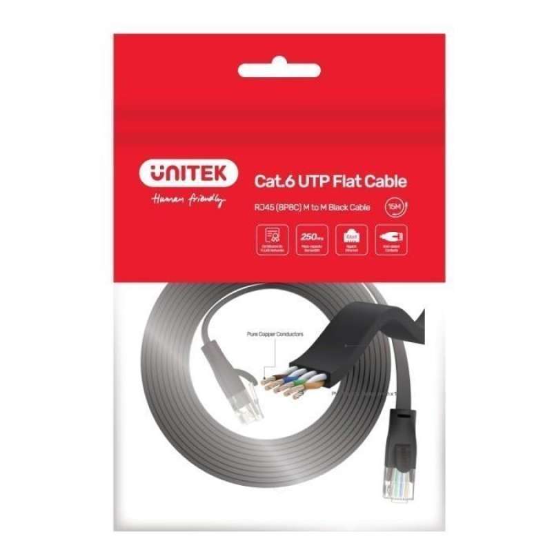 Jual Kabel Lan Unitek Series Cat 6 Utp Rj45 Flat Ethernet Cable Di Seller Keewee Shop Official ...