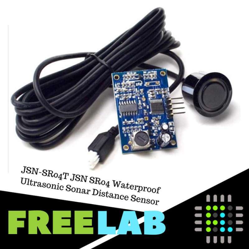 Promo Jsn-Sr04T Jsn Sr04 Waterproof Ultrasonic Sonar Distance Sensor ...