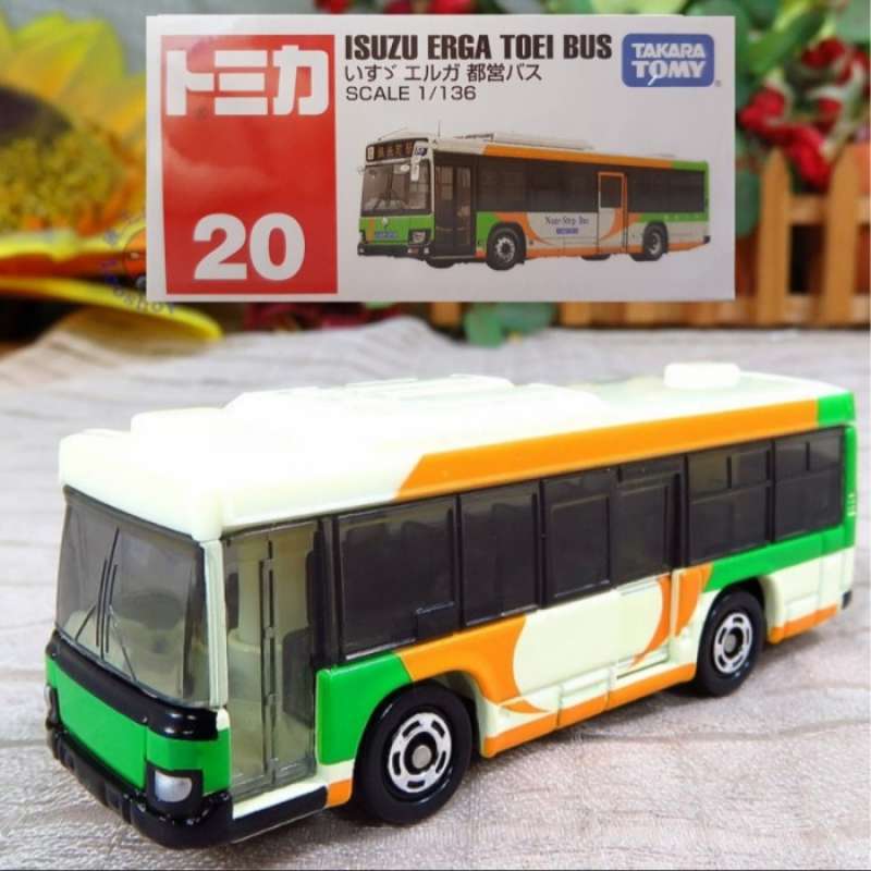 Promo Tomica Reguler 20 Isuzu Erga TOEI Bus Diskon 23% di Seller Indah ...