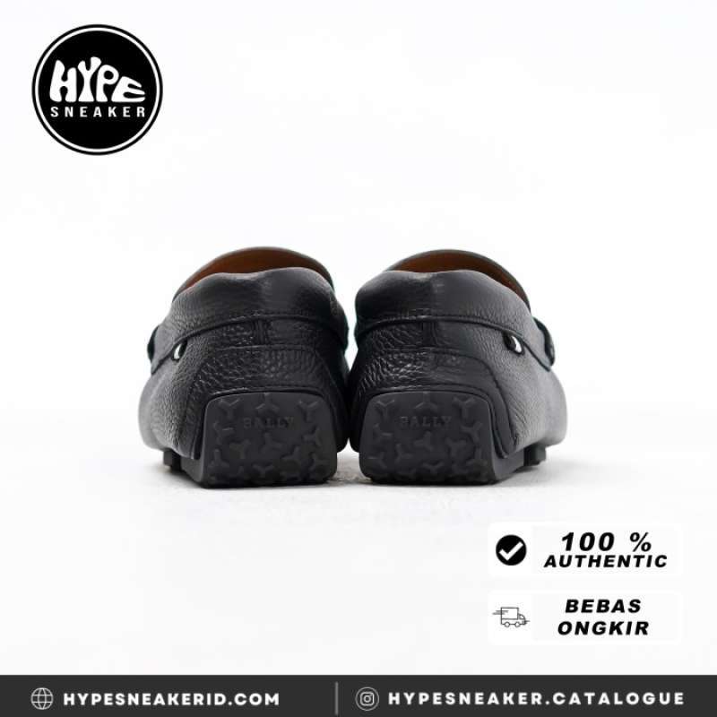 Jual Sepatu Bally Pavel Loafers Black Kids Sneaker 100% Original Di ...