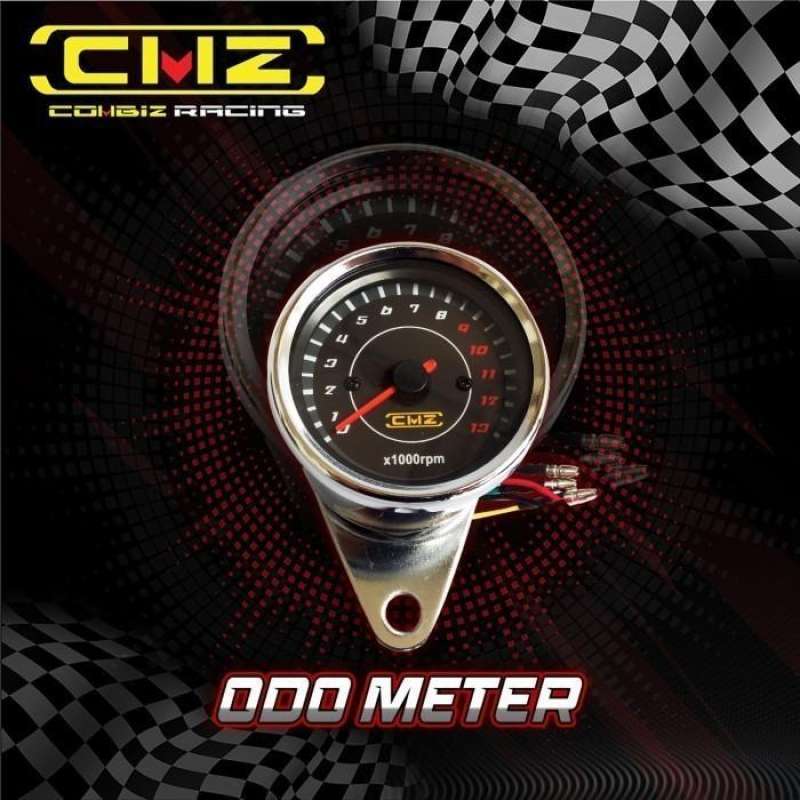 Jual Indikator Ampere Taco Tacometer Rpm Jarum Led - Led Hitam Di ...