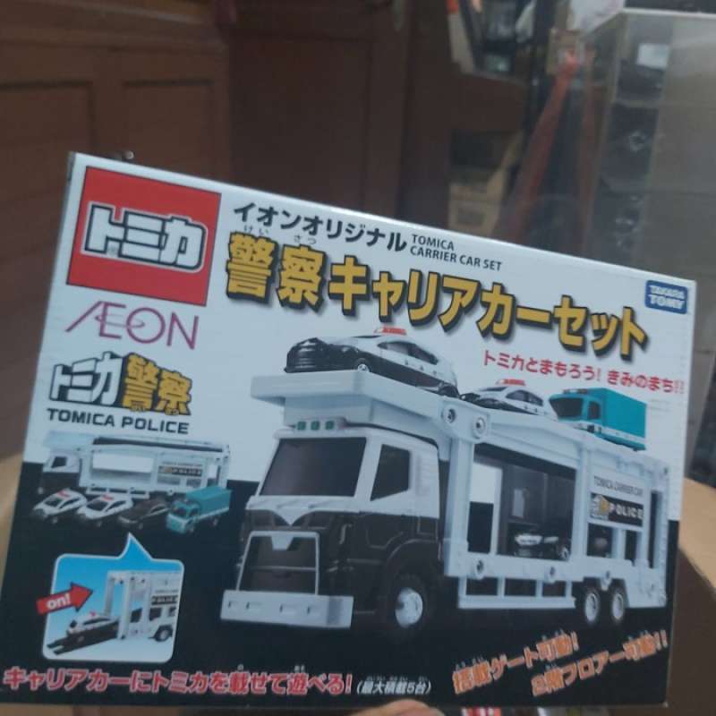 Promo Tomica Aeon Original Police Carrier Car Set Diskon 23% di Seller ...