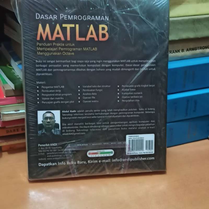Jual Ori Dasar Pemrograman Matlab Panduan Praktis Untuk Mempelajari ...