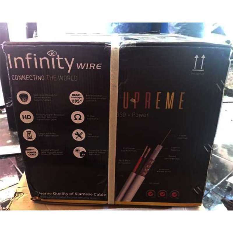 Jual Infinity Supreme Kabel Rg59 Plus Power 300 Meter Di Seller Bandar ...