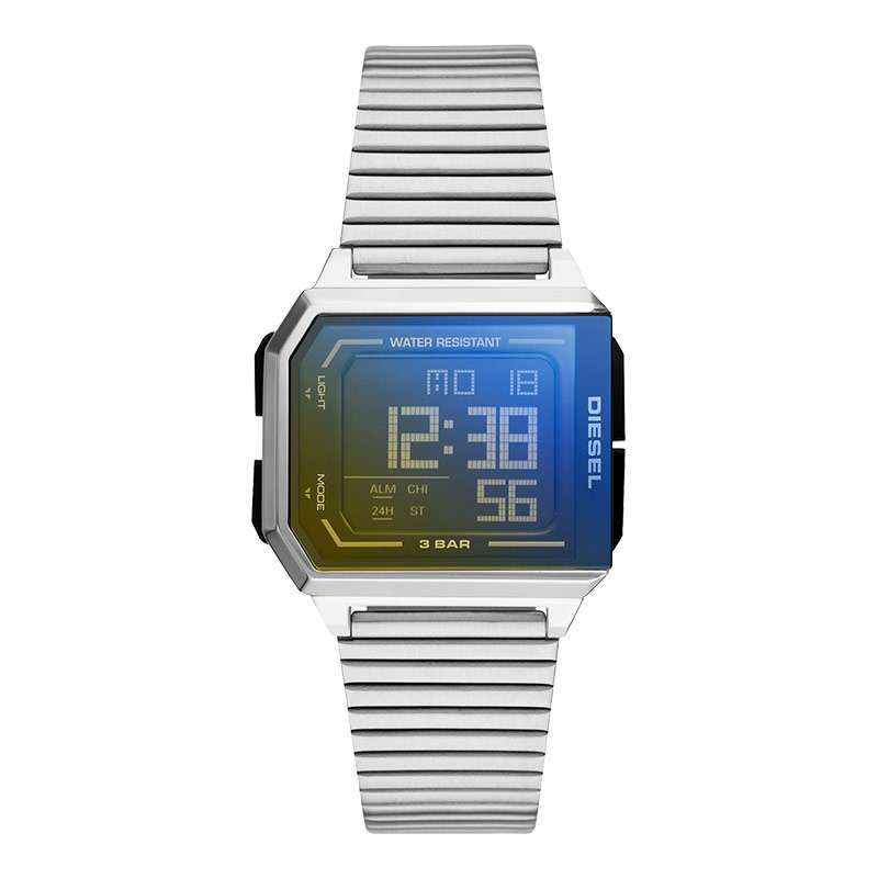 Promo Jam Tangan Pria Diesel Chopped DZ1968 Men Digital Dial Stainless ...