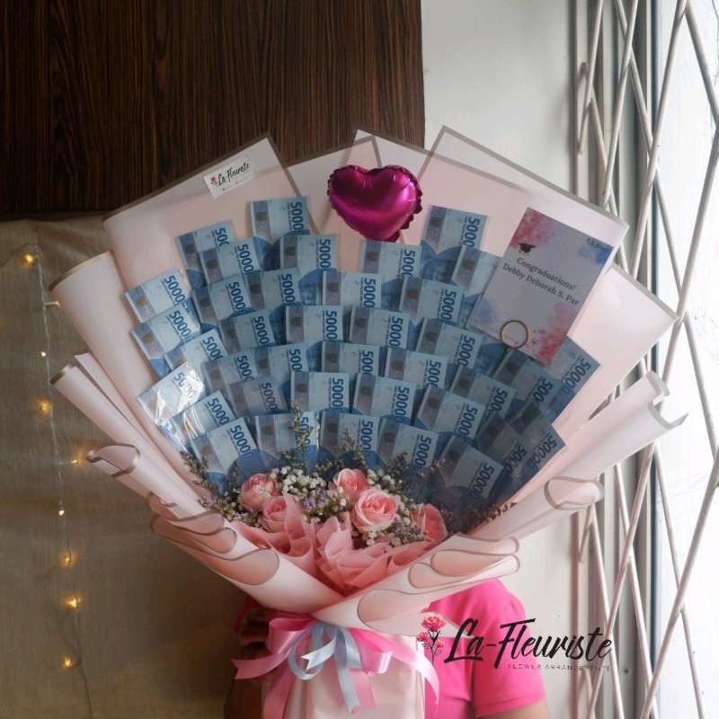 Jual Buket Uang Asli | Money Bouquet | Bunga Uang | Wisuda ...