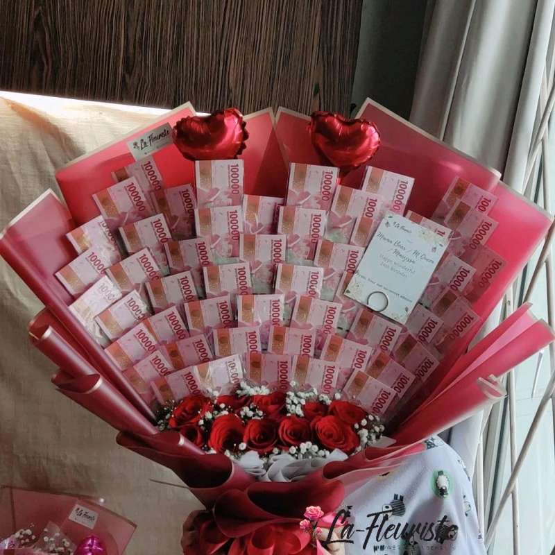 Jual Buket Uang Asli | Money Bouquet | Bunga Uang | Wisuda ...