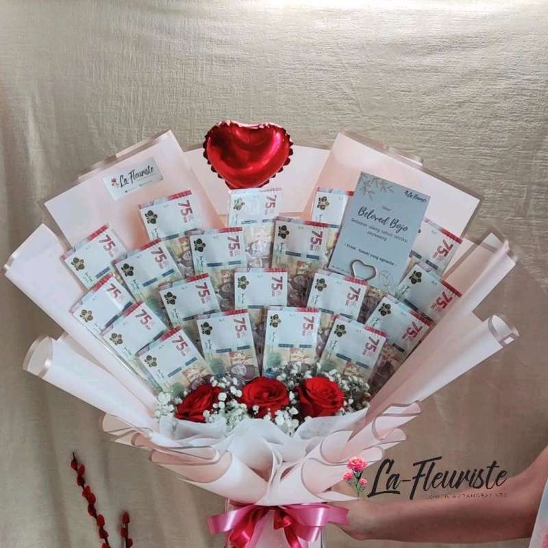 Jual Buket Uang Asli | Money Bouquet | Bunga Uang | Wisuda ...