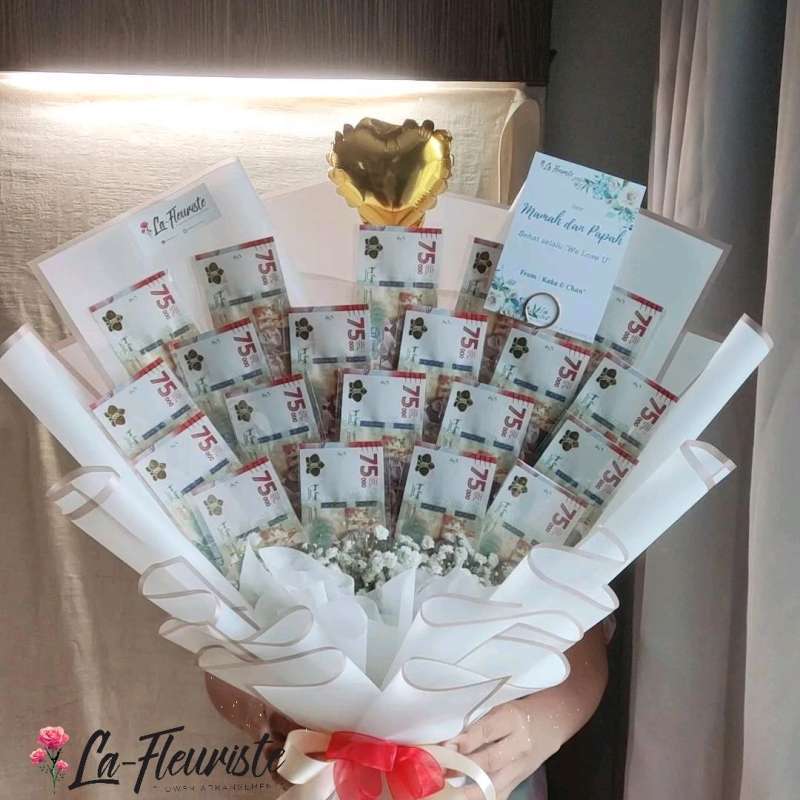 Jual Buket Uang Asli | Money Bouquet | Bunga Uang | Wisuda ...