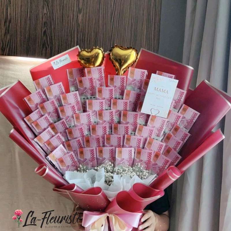 Jual Buket Uang Asli | Money Bouquet | Bunga Uang | Wisuda ...