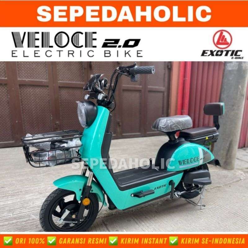 Promo Sepeda Listrik Exotic Veloce 2.0 By Pacific 500 Watt Electric ...