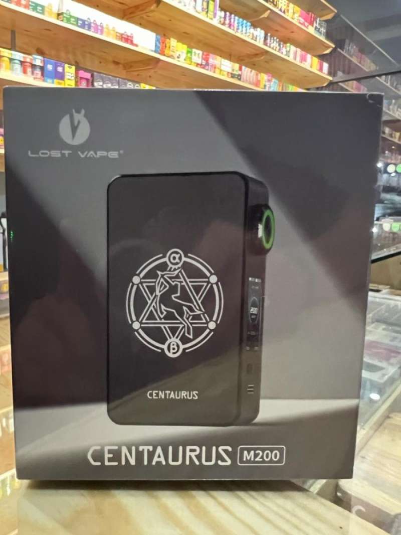 Promo Mod Lost Vape Centaurus M200 Box Mod Only - Man Of Steel - GALAXY ...