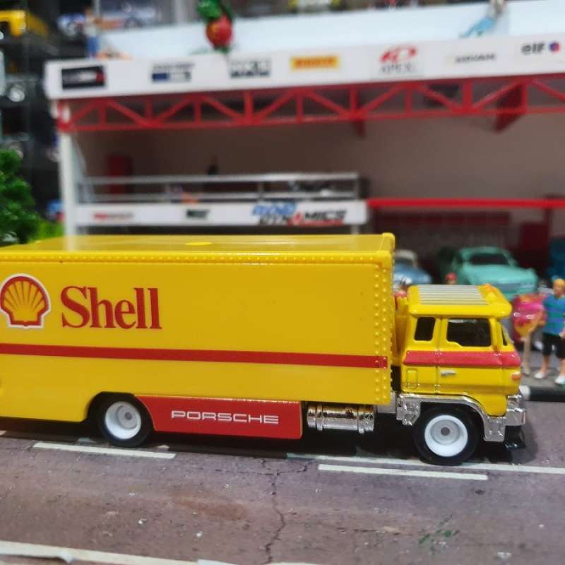 Promo Hot Wheels Sakura Sprinter Team Transport Shell Kuning Truck Box ...