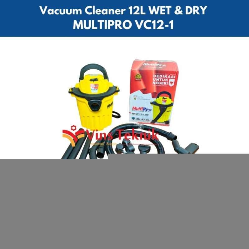 Jual Mesin Pengisap Debu 12 L Vacuum Cleaner Multipro Ina Vc12-1 Md Wet Dry Di Seller 17 Store ...