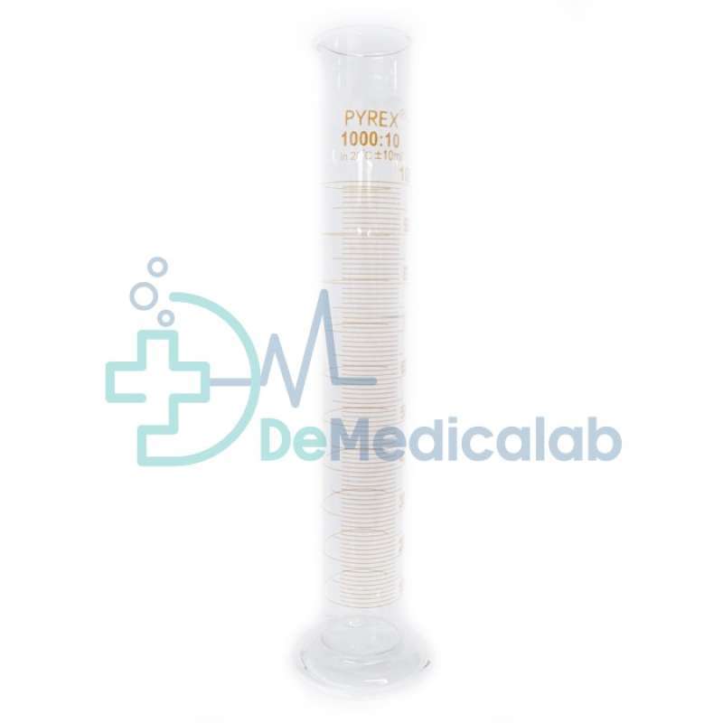 Promo Gelas Ukur Kaca / Measuring Cylinder Glass Pyrex Rrc 1000 Ml ...