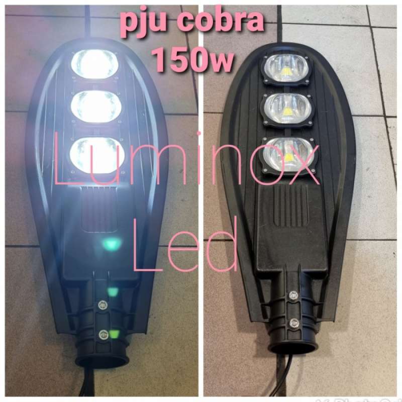 Promo Lampu Jalan Led Cob 3mata 150w 150watt Pju Cobra Led 150 Watt