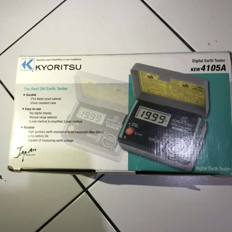Promo Kyoritsu 4105A / grounding tester 4105A Diskon 23% di Seller ...
