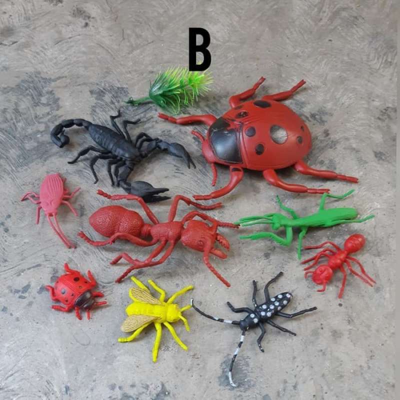 Jual Mainan Insect World - Hewan Serangga Anak Edukatif Kebun Binatang ...