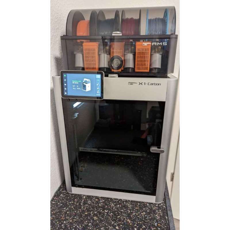 Promo Bambulab X1 Carbon Combo With Ams Corexy 3d Printer High Speed