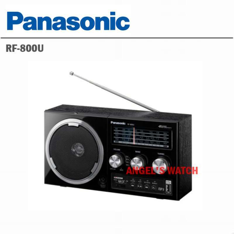 Promo Radio Jadul Panasonicc RF-800U RF800 Portable Radio MP3 Support ...